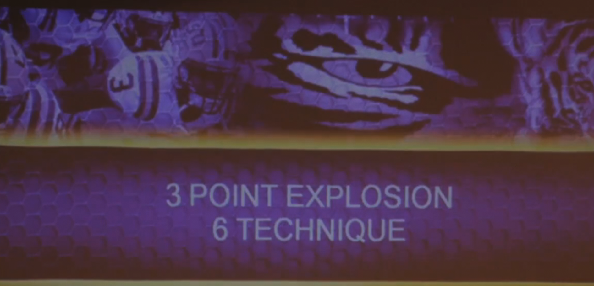 3-point explosion with Ed Orgeron - The Art of Coaching Football