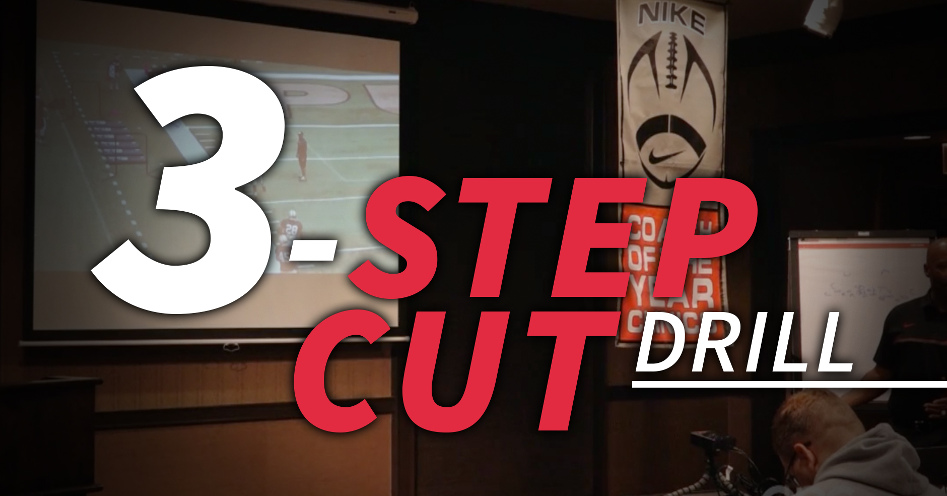 DeAndre Smith: 3-step cut drill - The Art of Coaching Football