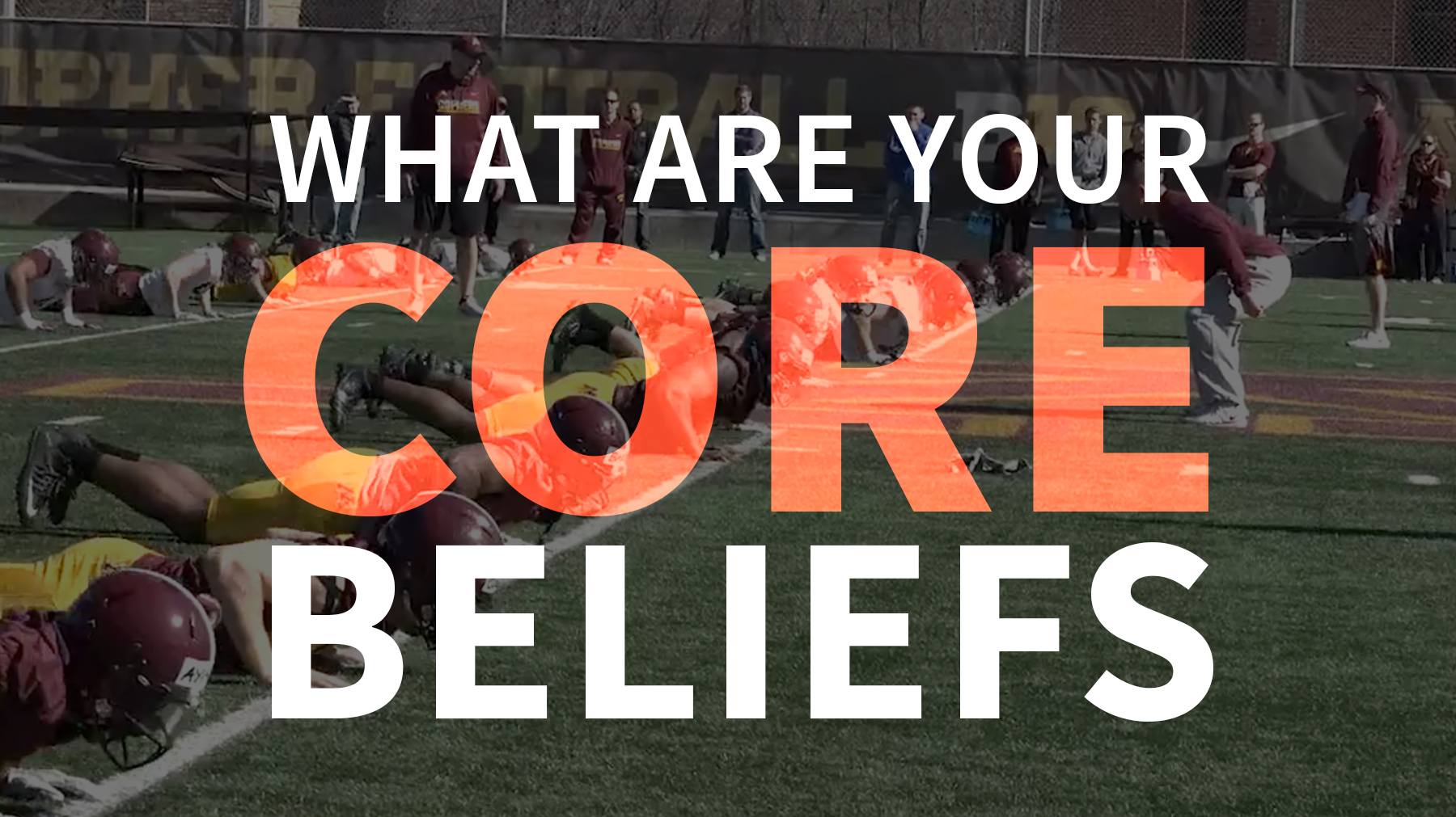 Core beliefs with P.J. Fleck - The Art of Coaching Football