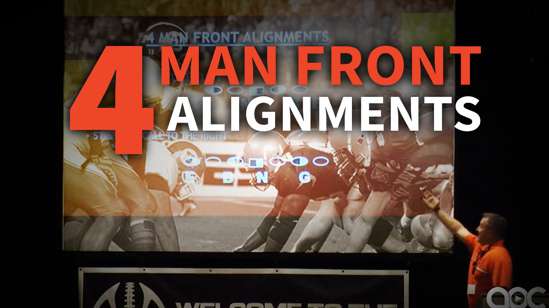 Lance Jenkins: 4 man front alignment - The Art of Coaching Football