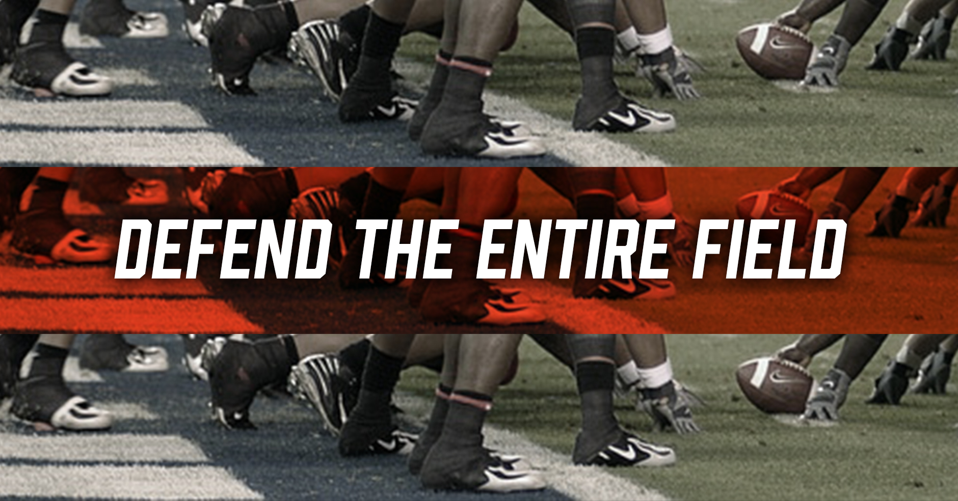 Make the defense defend the entire field - The Art of Coaching Football