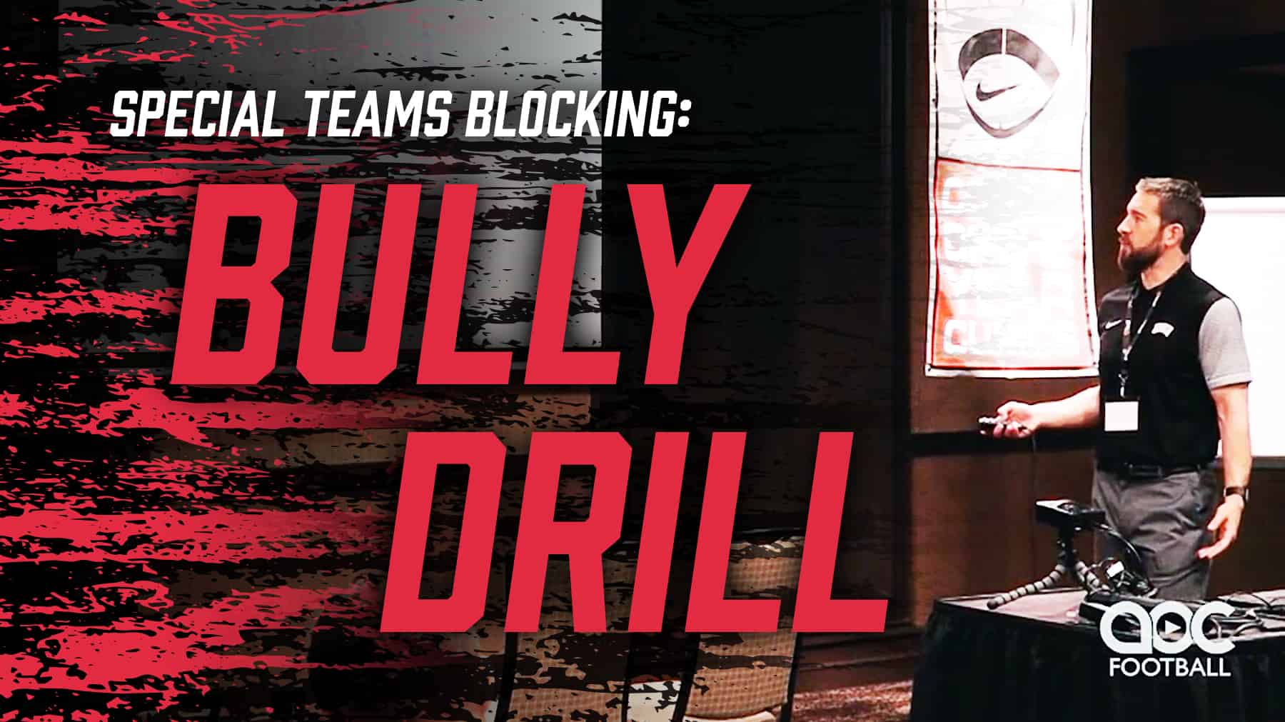 Special teams blocking: Bully drill - The Art of Coaching Football